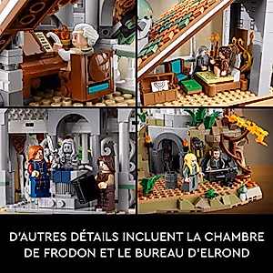 LEGO Icons The Lord of The Rings: Rivendell Building Model Kit for Adults, Construct and Display a Middle-Earth Valley with 15 Minifigures, A Great Gift for LOTR Fans and Movie-Lovers, 10316