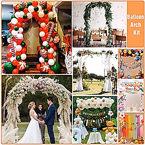 Balloon Column Stand Kit for Floor - 5 Feet Tall Set of 2 Balloon Columns,Balloon Arch Kit with Base and Pole,Balloon Tower Decorations for Wedding, Birthday Party and Event Decorations