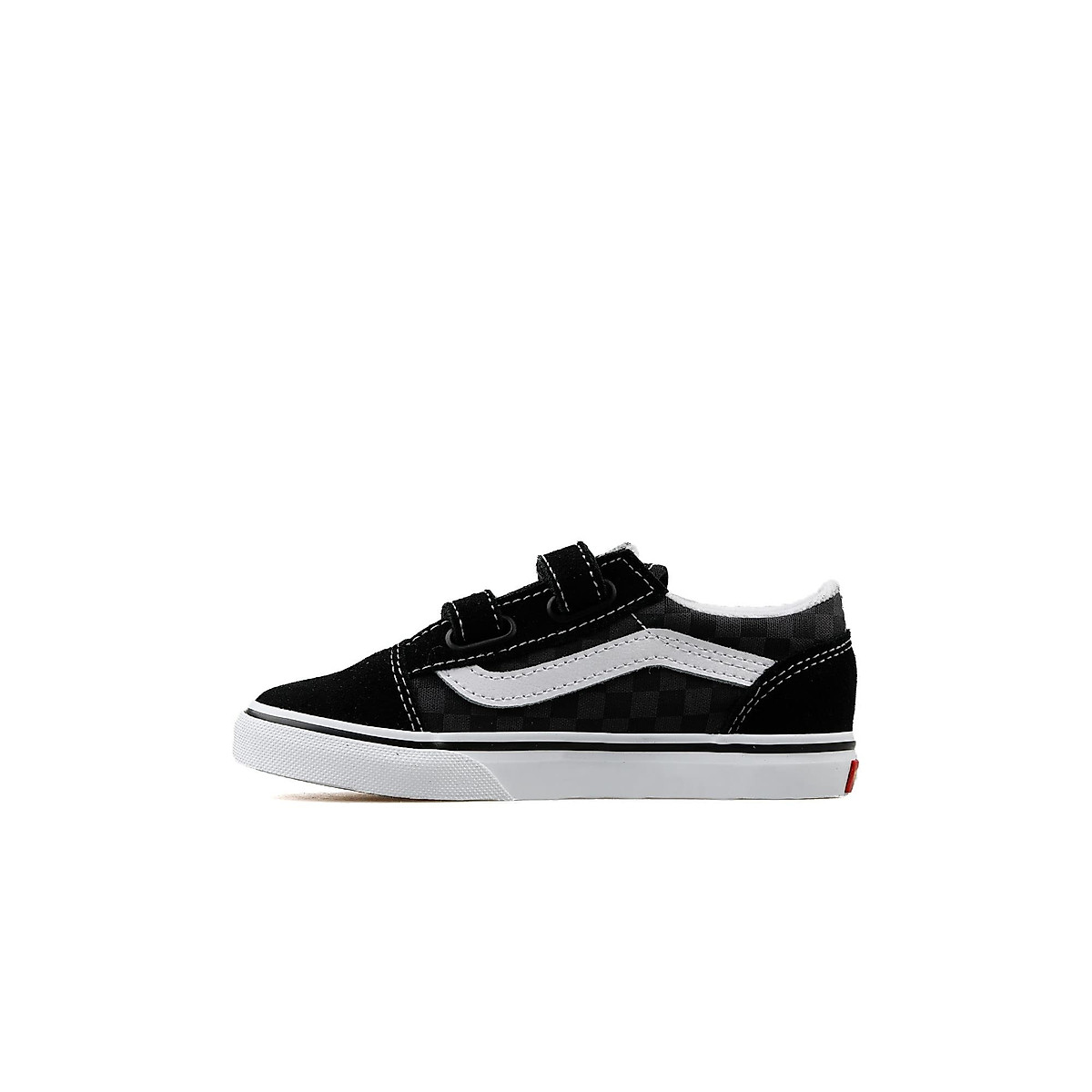 Vans Toddler Old Skool Sneaker, (Flame Logo Repeat) Black/Multi, Size 5 Toddler