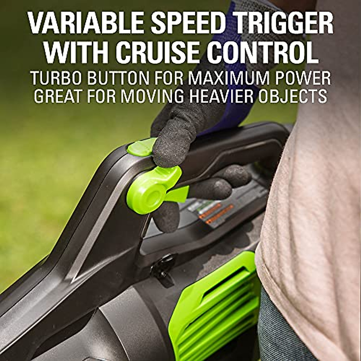 Greenworks Pro 80V (170 MPH / 730 CFM) Brushless Cordless Axial Blower, Tool Only BL80L02