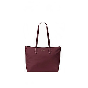 Kate Spade New York Mel Packable Nylon Tote (Deep berry)