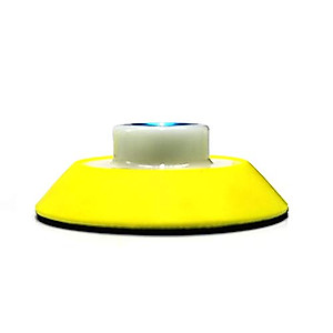 Maxshine 3” Hook and Loop Rotary Backing Plate – for 5/8” Thread Rotary Polisher/RO, One Piece Molding for Longevity, Easy Contouring, Ideal for High Speed Applications
