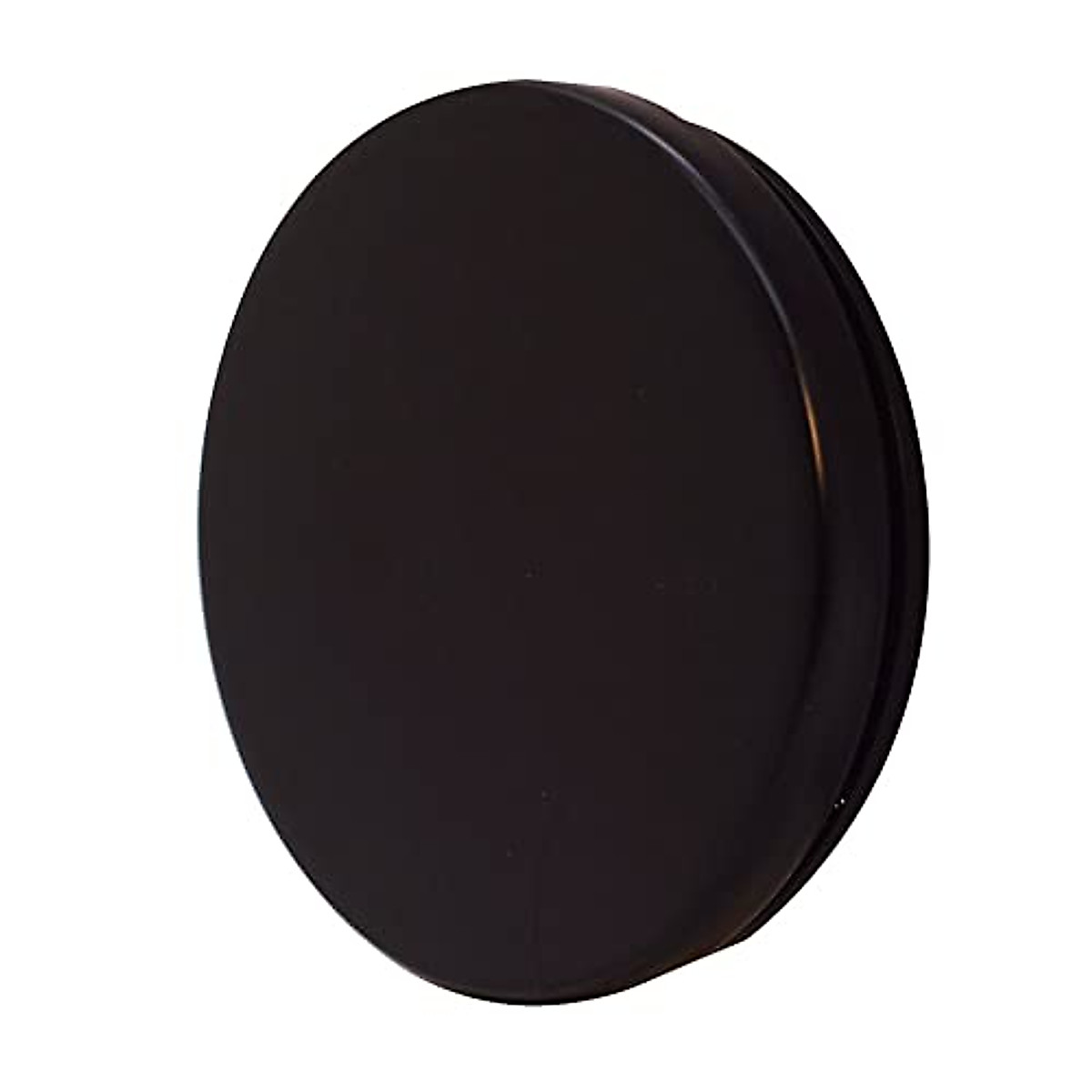 Westbrass Floating No-Hole Overflow Faceplate, Matte Black, D980R-62