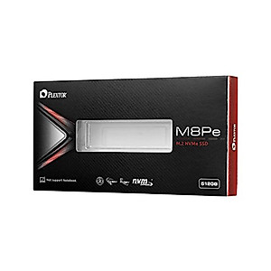 Plextor M8Pe 512GB M.2 PCIe NVMe Solid-State Drive with Heatsink (PX-512M8PeG)