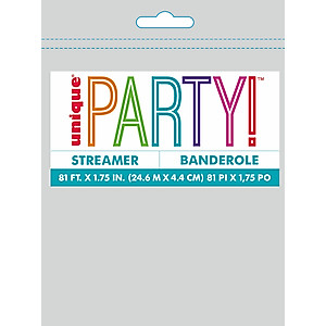 Unique Industries Crepe Paper Streamer, 81ft, Emerald Green