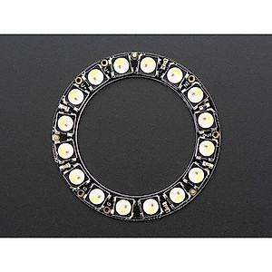 Adafruit Industries NeoPixel Ring - 16 x 5050 RGBW LEDs w/Integrated Drivers - Natural White - ~4500K