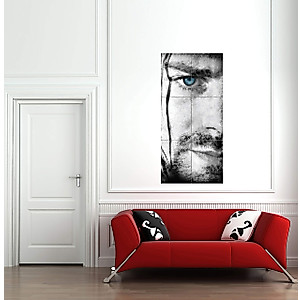 Doppelganger33 LTD Kurt Cobain Nirvana Singer Songwriter Grunge Music Musicianist Wall Art Multi Panel Poster Print 50x23 inches
