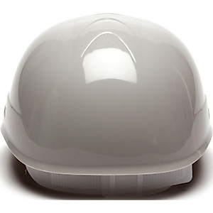 Pyramex Ridgeline 4 Point Glide Lock Suspension Bump Cap, Gray