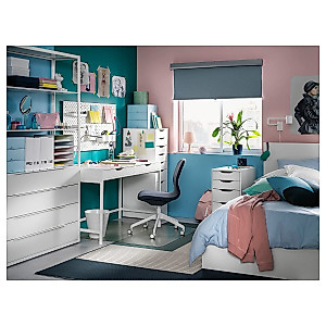 IKEA ALEX drawer unit white 36x58x70 cm