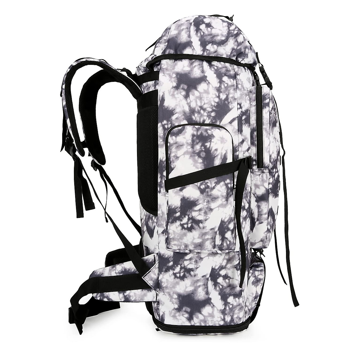 W WINTMING Hiking Backpack for Men 70L/100L Camping Backpack Military Rucksack Molle 3 Days Assault Pack for Climbing