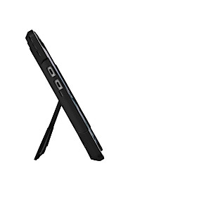 URBAN ARMOR GEAR UAG Designed for Microsoft Surface Pro 11/10/9 Case with Multi-angle Kickstand & Pen Holder Compatible with Type Cover Keyboard Rugged Protective Cover Heavy Duty, Metropolis SE Black