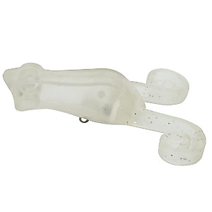 10pcs Unpainted Frog Crankbait Fishing Lure Body 70mm 9.75g Blank ABS with Silica Gel Leg 8119# Free 5mm Eye