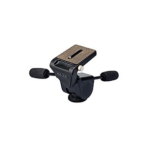 SLIK Professional 3-Way Panhead - Supports 22 lb (10 kg), Black (618-909)