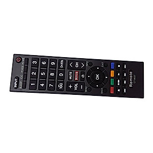 CT-8037 ct8037 Replaced Remote fit for Toshiba 40L3400 40L3400U 50L3400 50L3400U 58L5400 58L5400U 58L5400UC 65L5400 65L5400U 65L5400UC Smart HDTV TV