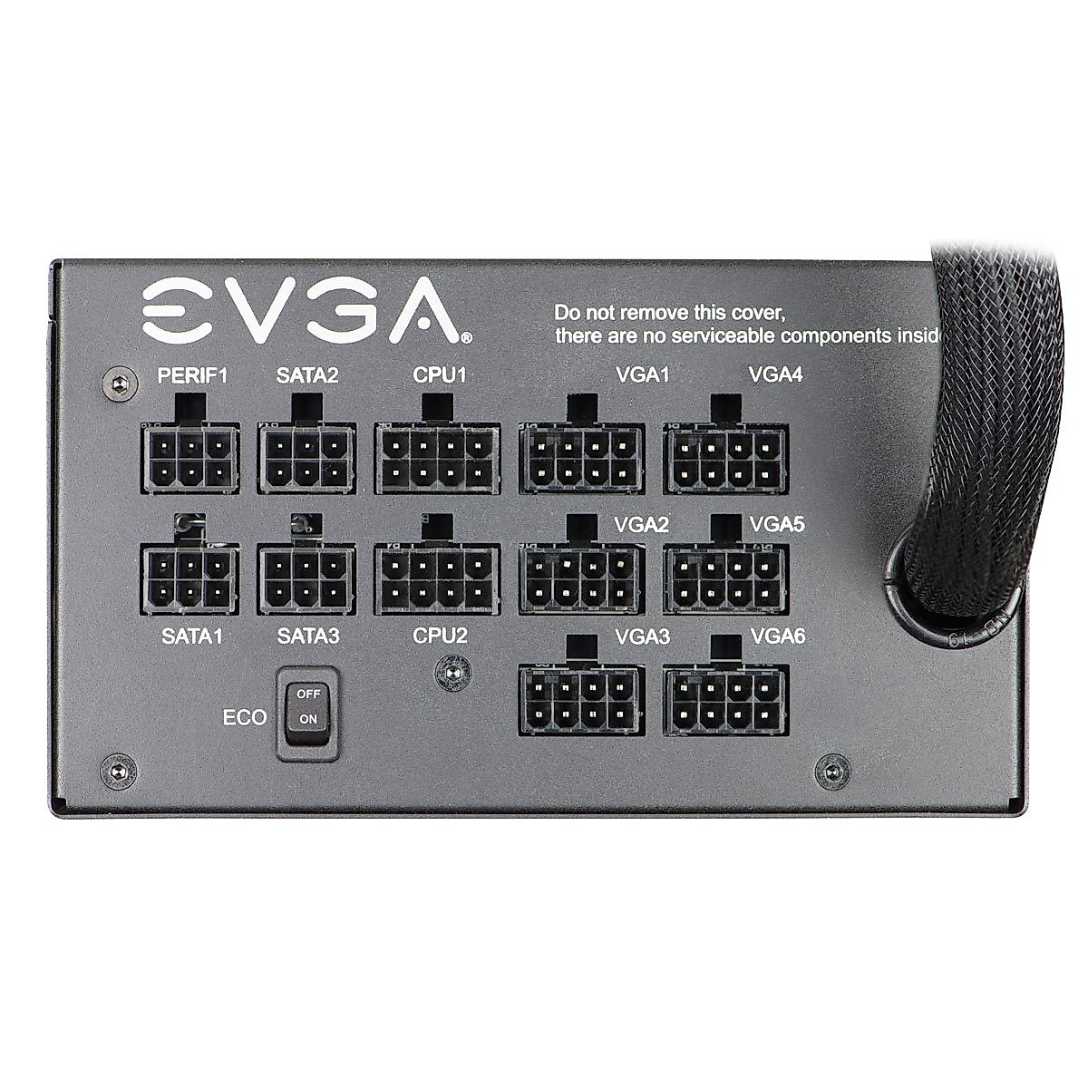 EVGA 210-GQ-1000-V1,1000 GQ, 80+ GOLD 1000W, Semi Modular, EVGA ECO Mode, 5 Year Warranty, Power Supply,Black