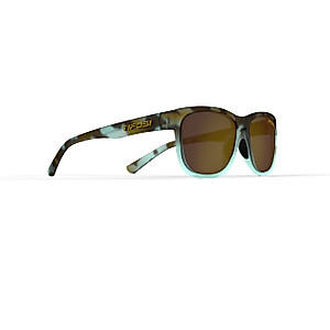 Tifosi Optics Swank XL Sunglasses (Blue Tortoise, Brown Lens)