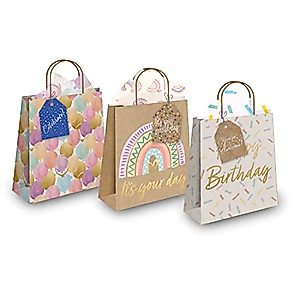 Pro Supply Global Pre Strung Gift Tag Variety Pack (Celebration, 24 Count)