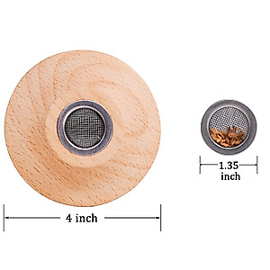 Repellerking Cocktail Smoker, Old Fashioned Cold Smoker for Smoked Cocktails, Whiskey, & Bourbon, Wine, Coffee, Dried Fruits, Cheese and More, Cocktail Smoking Kit with Wood Chips