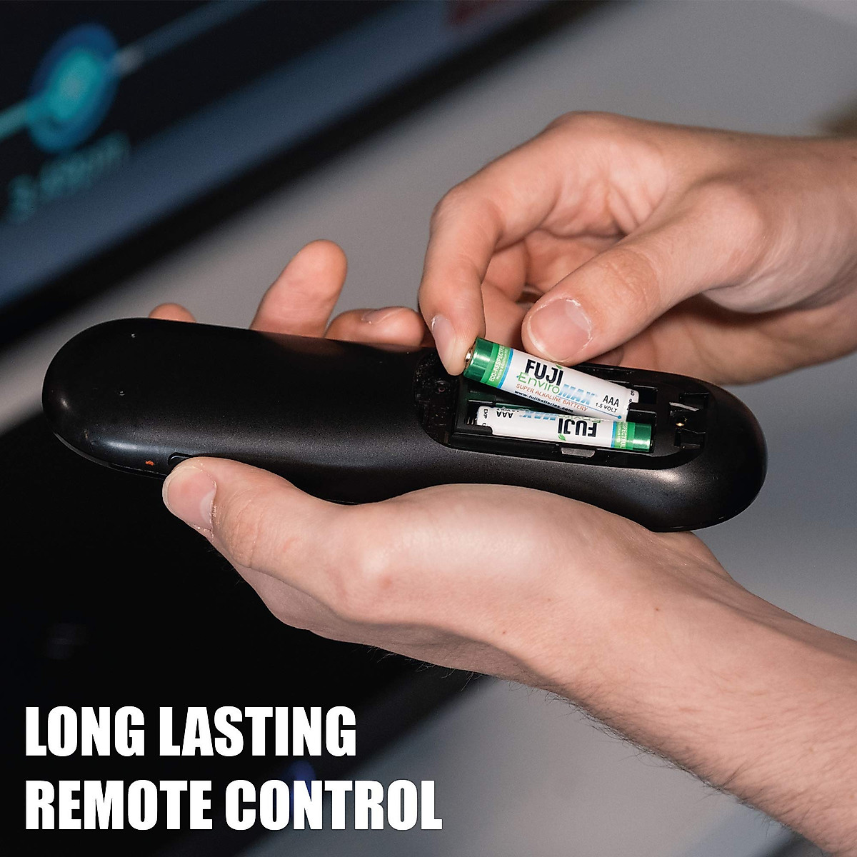 Fuji Enviromax 4400BP4 EnviroMax AAA Super Alkaline Batteries (4 Pack), White, 4 CT