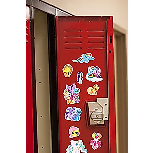 My Little Pony TV Friendship is Magic 50ct Vinyl Large Deluxe Stickers Variety Pack - Laptop, Water Bottle, Scrapbooking, Tablet, Skateboard, Indoor/Outdoor - Set of 50