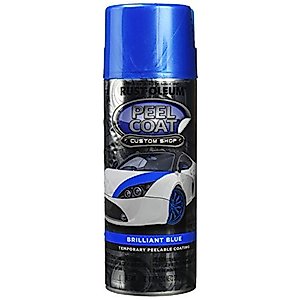 Rust-Oleum 283781 11OZ BLU Matt Peel Coat, 11 Fl Oz (Pack of 1), Blue