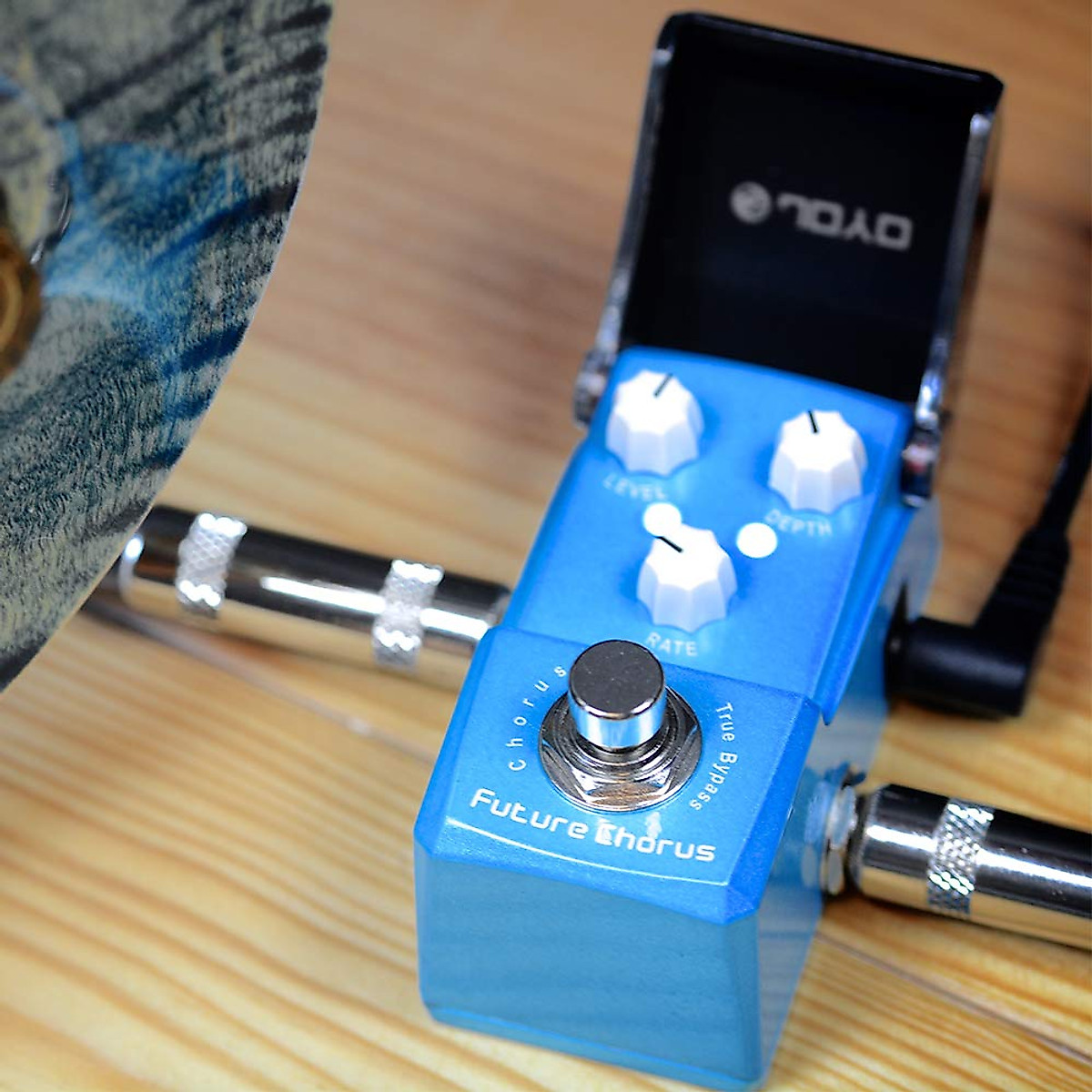 JOYO JF-316 Future Chorus Mini Pedal Bundle with JP-02 DC 9V 18V Pedal Power Supply