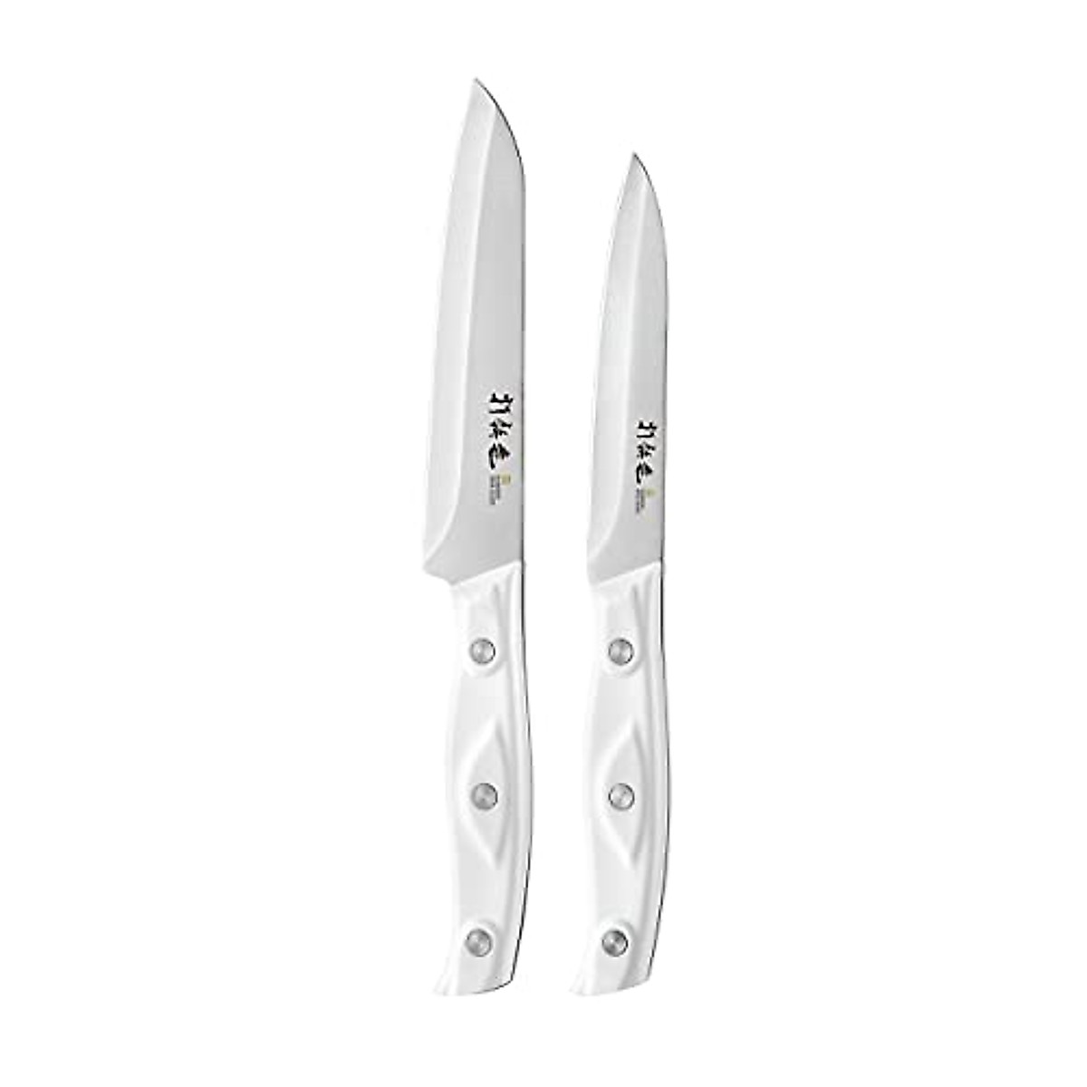 4PCS Paring Knife - 4/4.5 inch Fruit and Vegetable Paring Knives - Ultra Sharp Kitchen Knife - Peeling Knives - German Stainless Steel-ABS Handle