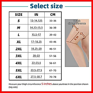 JIUFENTIAN copper Knee Braces for Knee Pain women and men(2Pack)-Knee sleeve copper knee compression sleeve for Arthritis,Joint Recovery,Workout, Running,and Sports(X-Large)