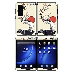 MightySkins Skin Compatible with Microsoft Surface Duo 2 - Accident | Protective, Durable, and Unique Vinyl Decal wrap Cover | Easy to Apply, Remove, and Change Styles | Made in The USA