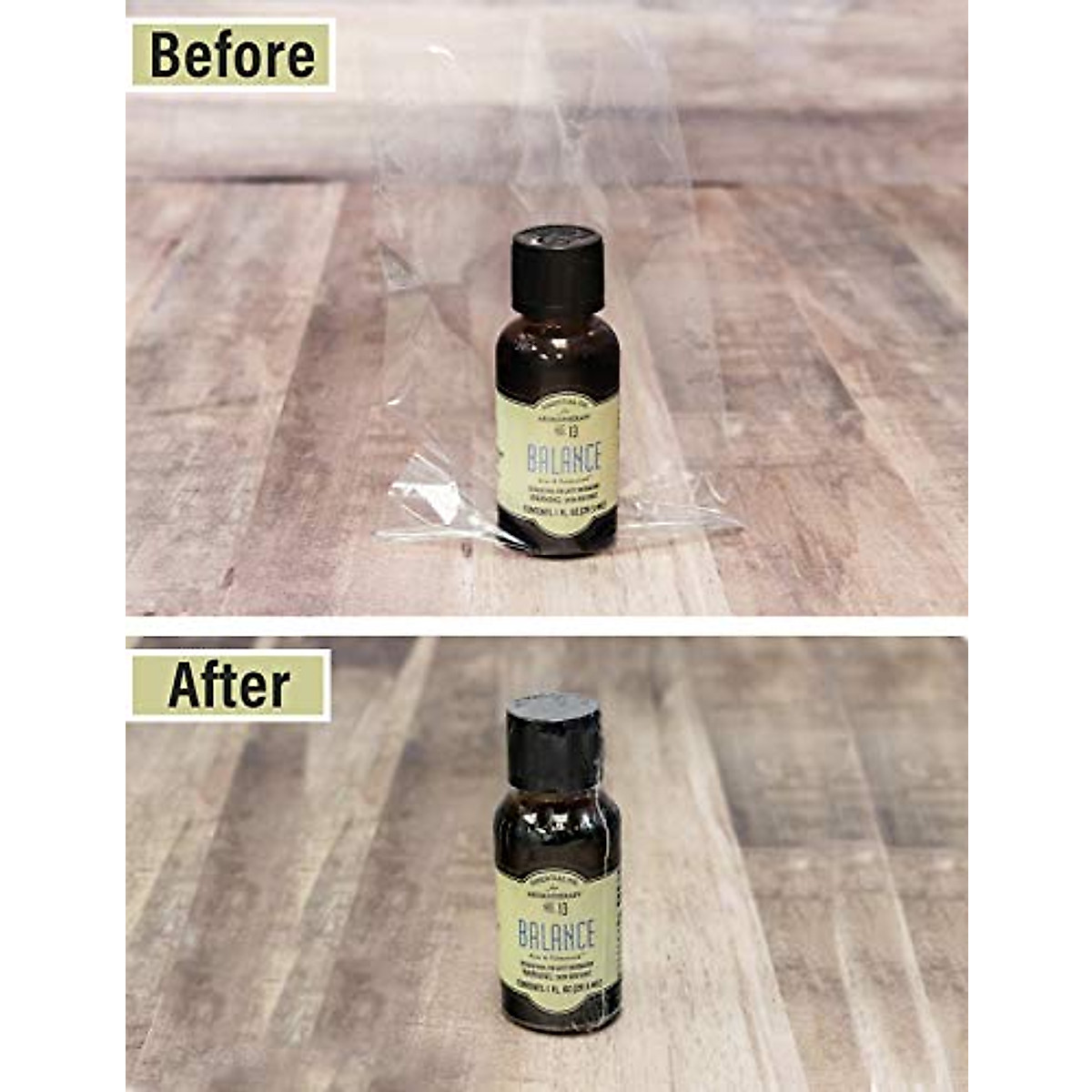 4x8 inch Odorless, Clear, 100 Guage, PVC Heat Shrink Wrap Bags for Gifts, Packagaing, Homemade DIY Projects, Bath Bombs, Soaps, and Other Merchandise (100 Pack) | MagicWater Supply