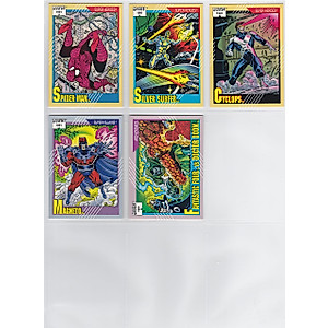 Impel 1991 Marvel Universe Series II Base Set of 162 Trading Cards NM/M Spider-Man, X-Men