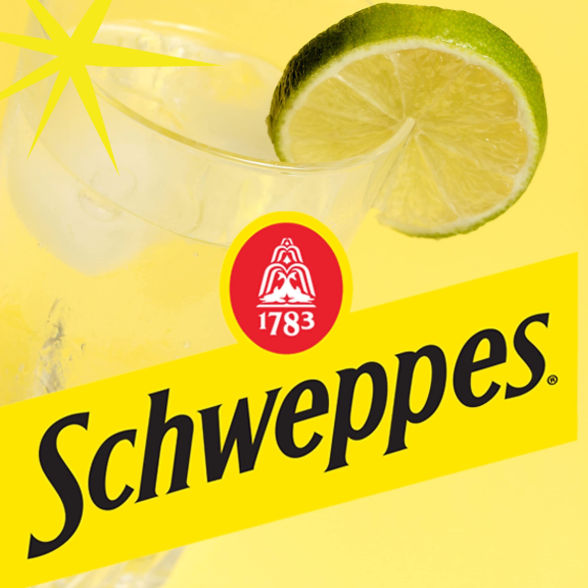 Schweppes Lemon Lime Sparkling Seltzer Water - 24, 12oz cans - Refreshing and Crisp Lemon Lime Flavor - Perfect Alone or Mixed - 24 Pack