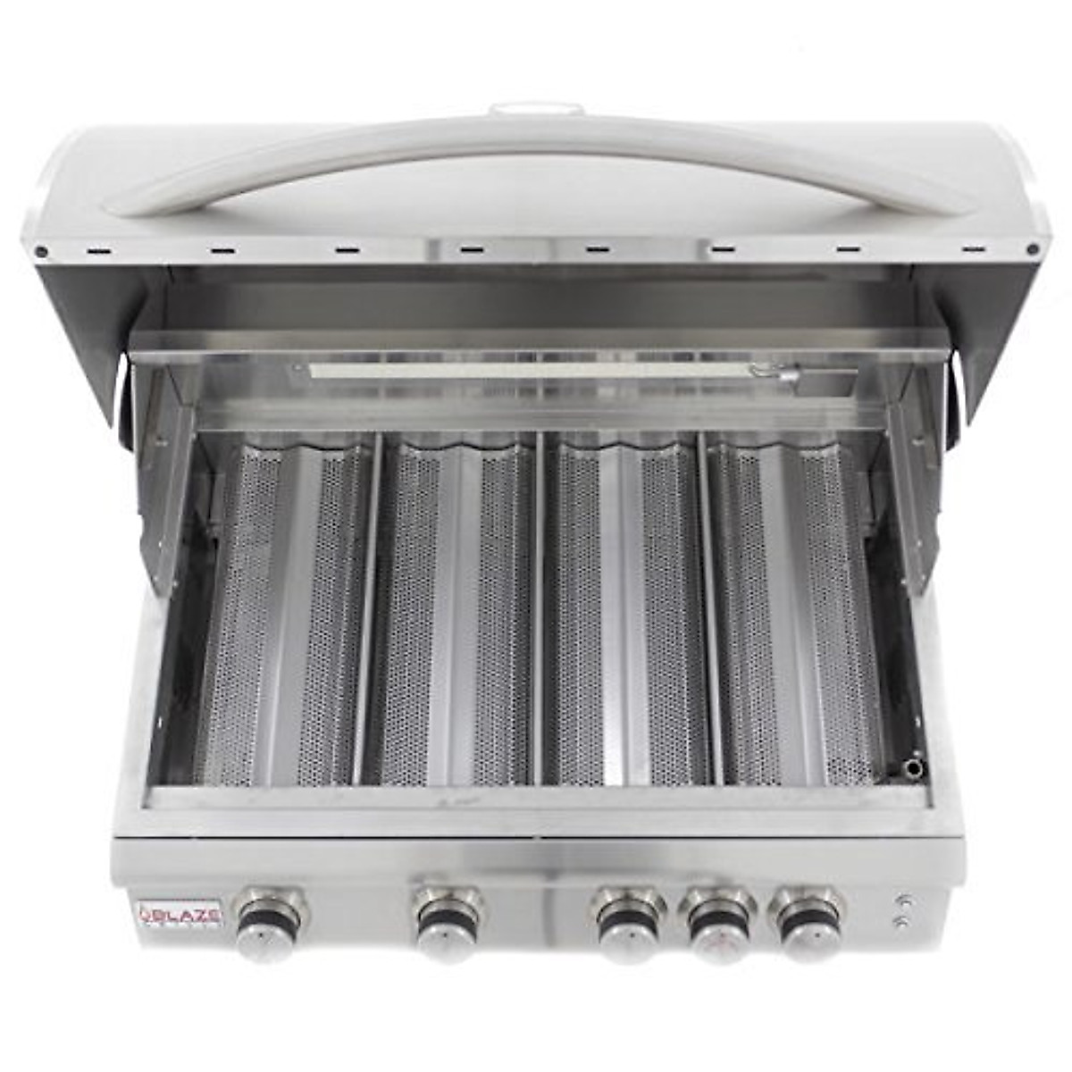 Blaze LTE 32-Inch 4-Burner Built-In Natural Or Propane Gas Grill With Rear Infrared Burner & Grill Lights - BLZ-4LTE-NG Or BLZ-4LTE-LP (32" Natural Gas)