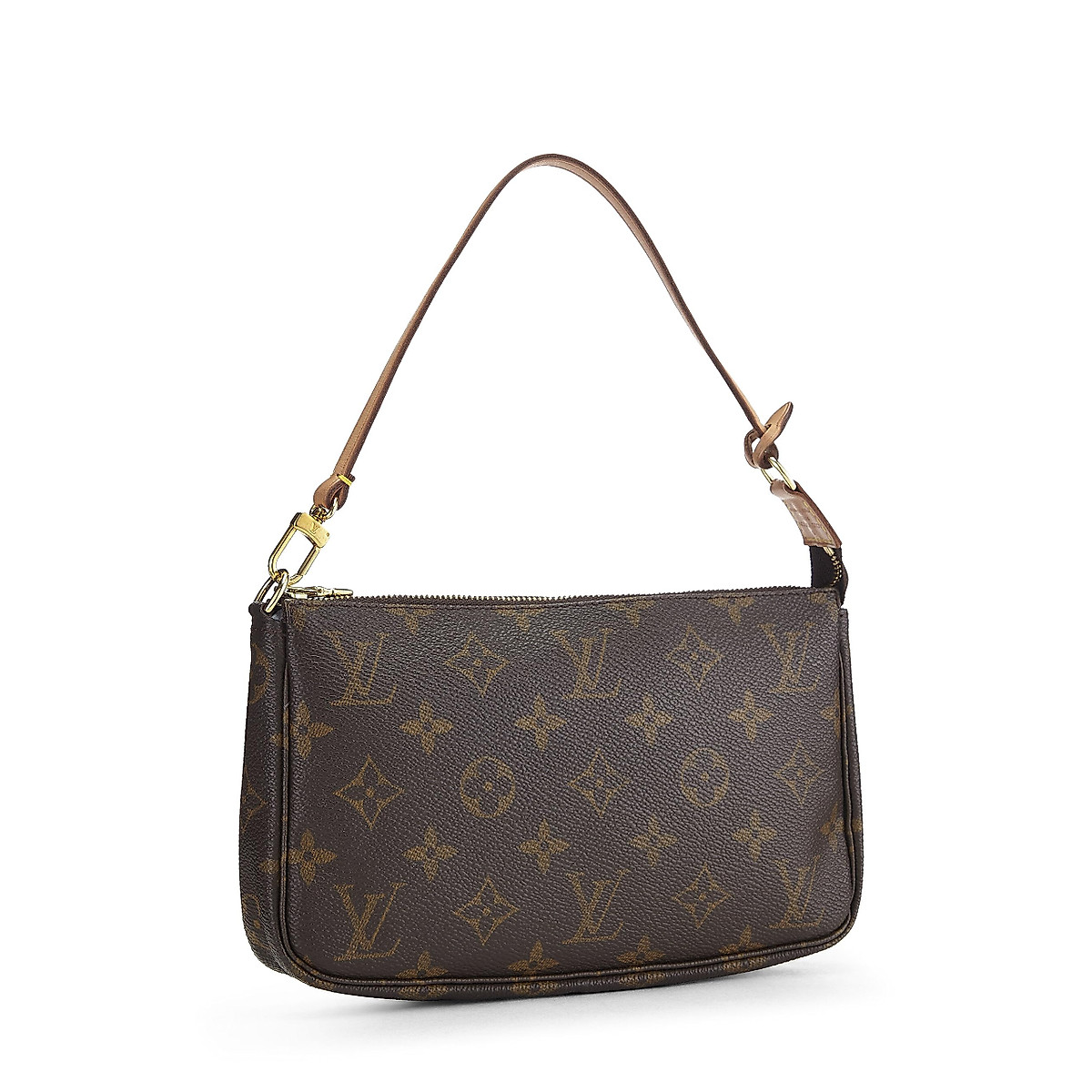 Louis Vuitton, Pre-Loved Monogram Canvas Pochette Accessoires, Brown