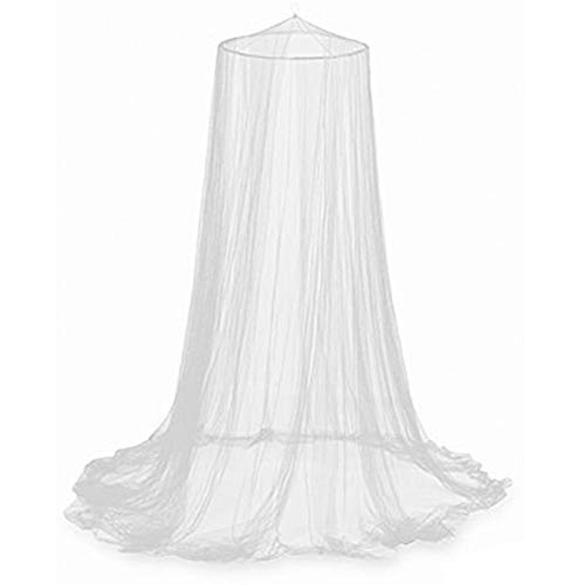 Mosquito Net, Bed Canopy Hanging Circular Curtain Netting for Single to King Size, Quick Easy Installation, Use to Cover The Baby Crib, Kid Bed, Girls Bed Or Full Size Bed