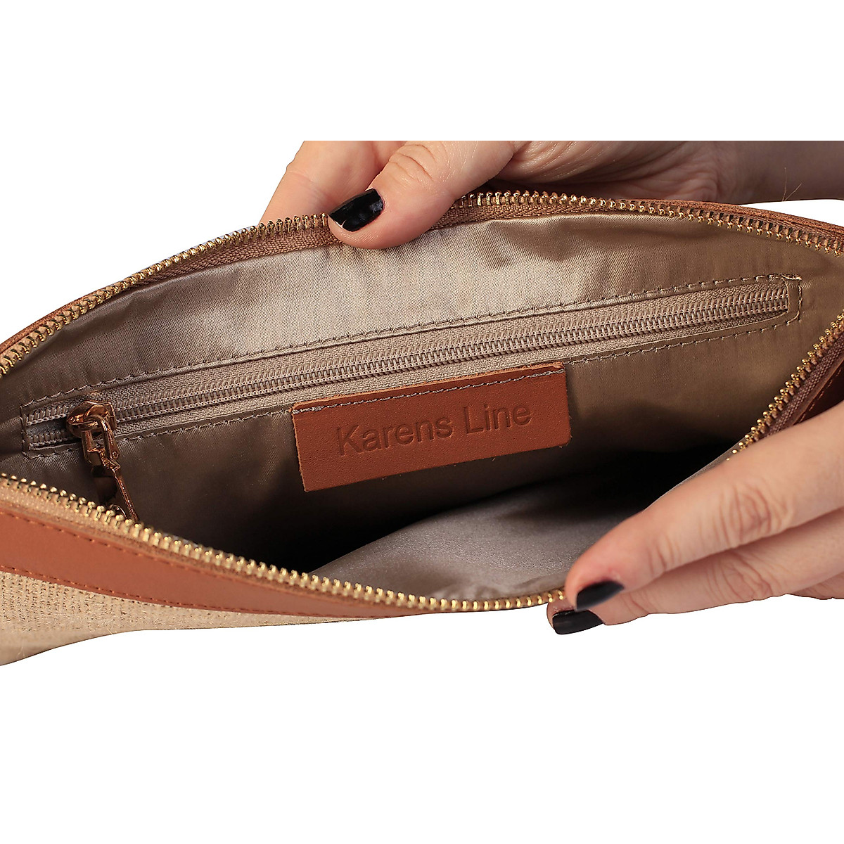 Evil Eye Embroidered Women Jute Clutch Bag Sun Beach Summer Style