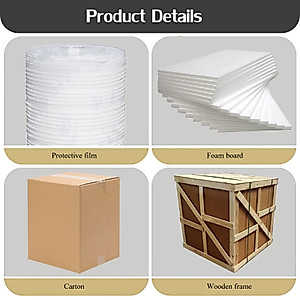 JIADIAONI Decorative Ceramic Garden Stool, Hand Painted Blue and White Porcelain Ceramic Drum Stool, Suitable for Living Room, Terrace, Garden, Etc.