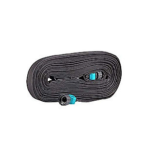 Rocky Mountain Goods Flat Soaker Hose - Heavy Duty Double Layer Design - Saves 90% Water - Consistent Drip Throughout Hose - Leakproof Guarantee - Garden/Vegetable Safe (25FT)