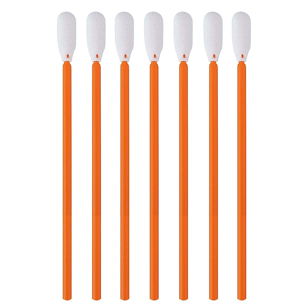 Wellgler's 6.42'' Gun Cleaning Swabs, Long swabs,Microfiber Foam swabs(200pcs)