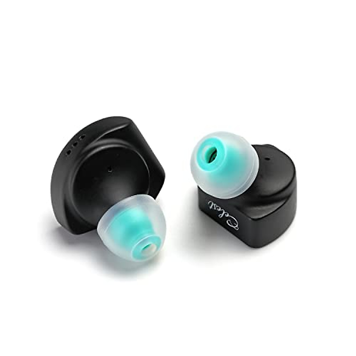 HiFiGo DUNU Candy Silicone Eartips for 4.5mm-6mm Nozzle, Ear Tips Replacement for Wireless Earbud, in- Ear Monitors (M(3 Pairs))