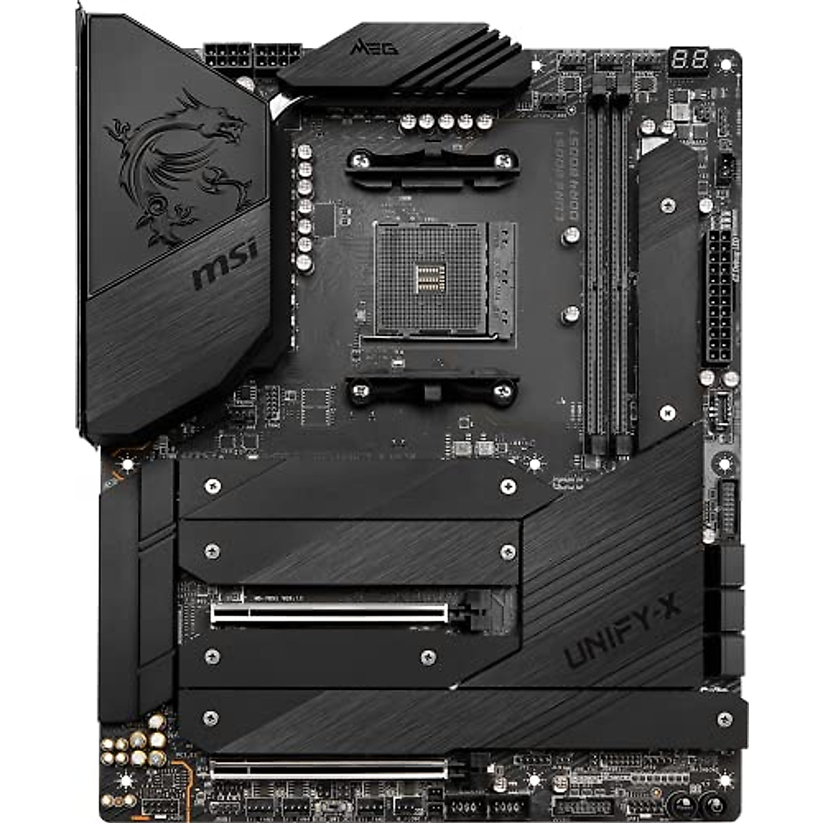 MSI MEG X570S Unify-X MAX Gaming Motherboard (ATX, AMD, Socket AM4. DDR4, PCIe 4, CFX, M.2 Slots, Wi-Fi 6E)