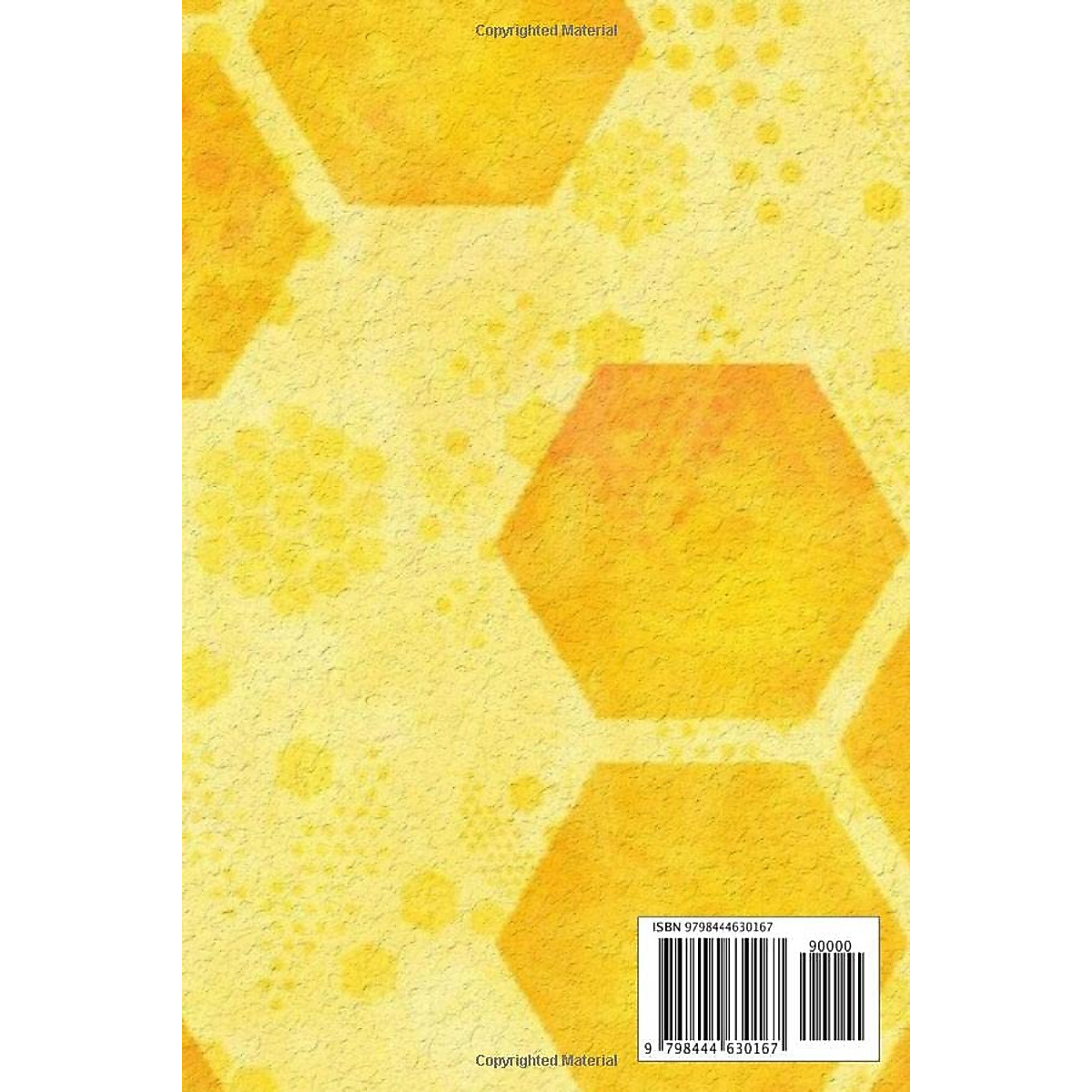 Busy Bee: Honeycomb Cover Notebook. College-Ruled Journal, Notebook, Diary, Trip Planner, Scratch Pad (120 pages - 6x9)