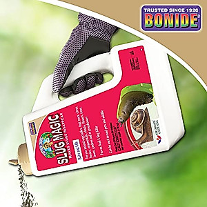 Bonide Captain Jack's Slug Magic Granules, 3 lbs. Snail & Slug Killer, For Organic Formula, Pet Safe Formula