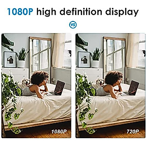 Wireless Mini WiFi Hidden Camera, Upgraded HD 1080P Portable Home Security Cameras with Night Vision, Monitor Detection Tiny Cameras for Indoor/Outdoor(Not Included SD Card)