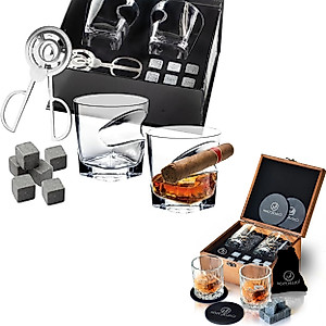 EMCOLLECTION Whiskey Glasses for Men