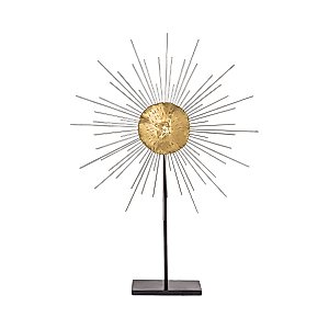 ELK Lighting 015342 Table décor, Black, Brass
