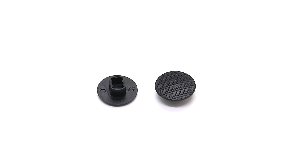 Pomeat Black Joystick Caps for Sony PSP 1000 - Durable Replacement