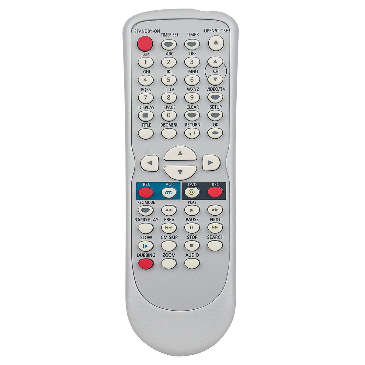 NB654 NB654UD Replace Remote Control fit for FUNAI DVD VCR Combo WV20V6 SV2000 PY90VG, Also Works for Pye Video PY90VG DVD Recorder with Video Cassette Recorder