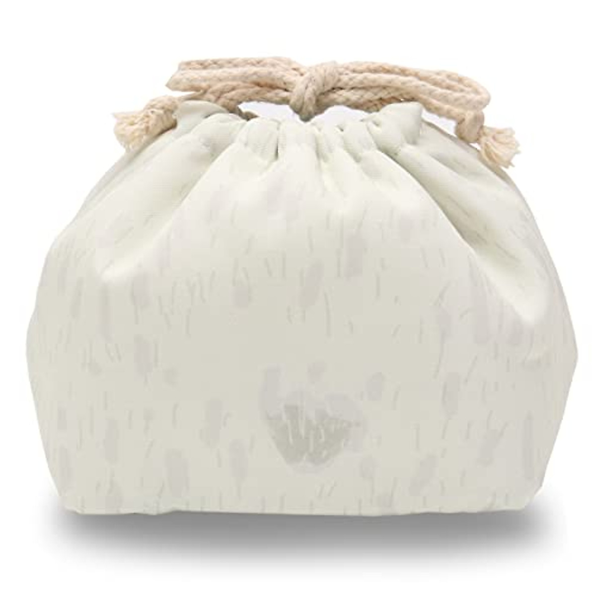 TOYO CASE Animal Lunch Pouch Drawstring Bag Insulation Aluminum Sheet inside POLAR BEAR