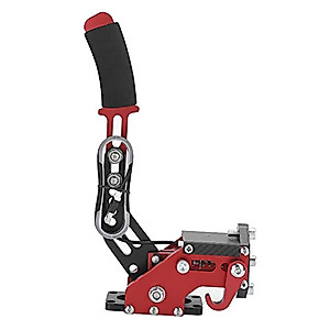 Estink USB Handbrake Game Handbrake High Precise Aluminiu for Indoor Garden(red, White)